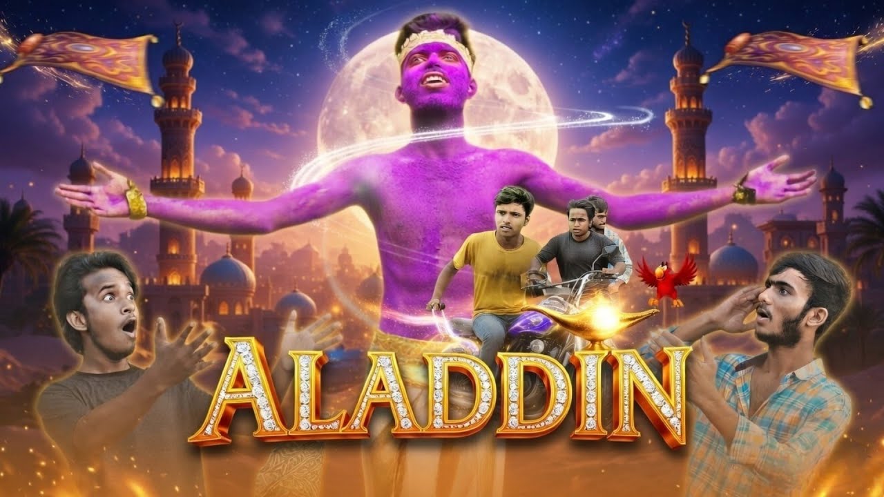 || ALADDIN || comedy video 😂 || #244imranteam #2it #funny #comedy #jin ...
