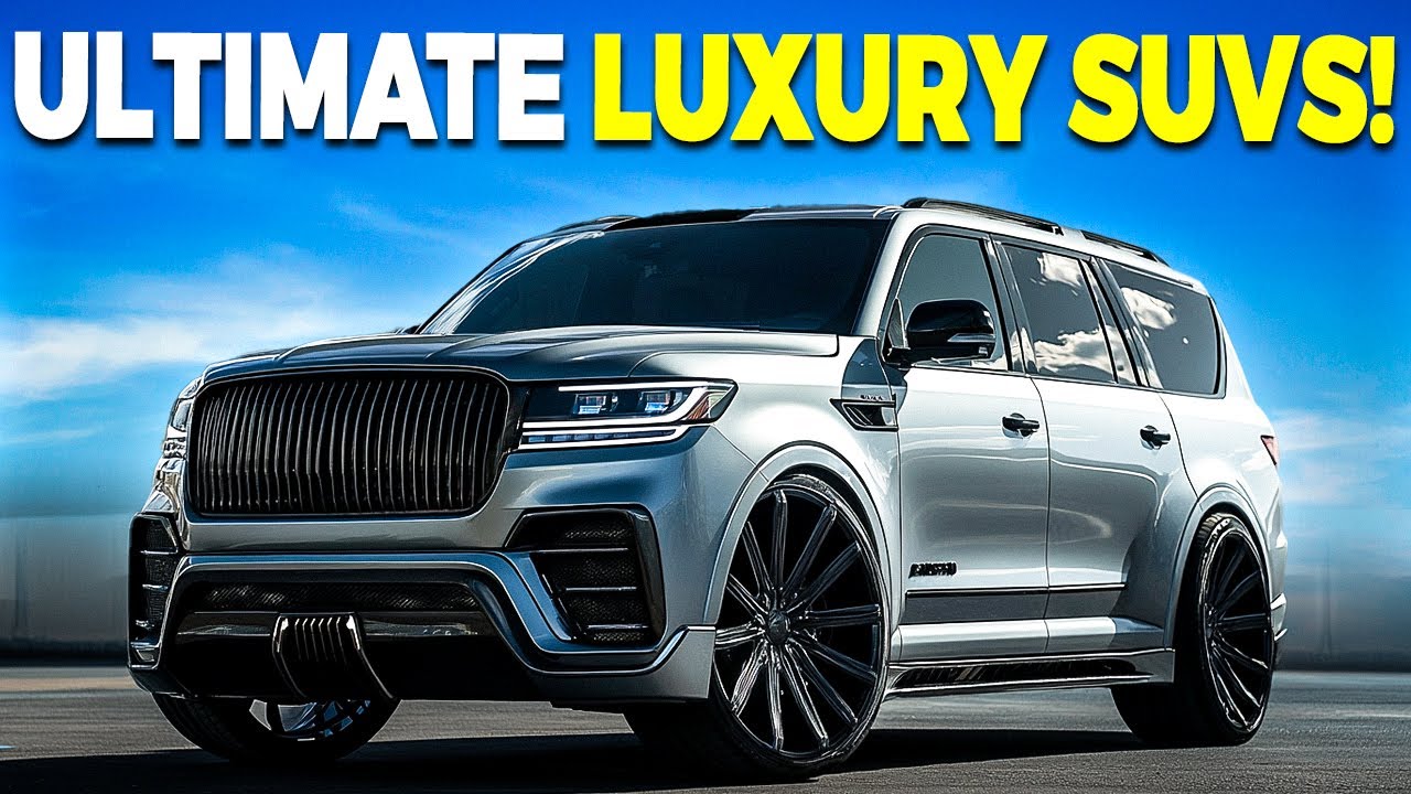 Top 12 Luxury SUVs for 2025-2026 | The Best 3-Row Family SUVs with Exquisite Style and Features ...