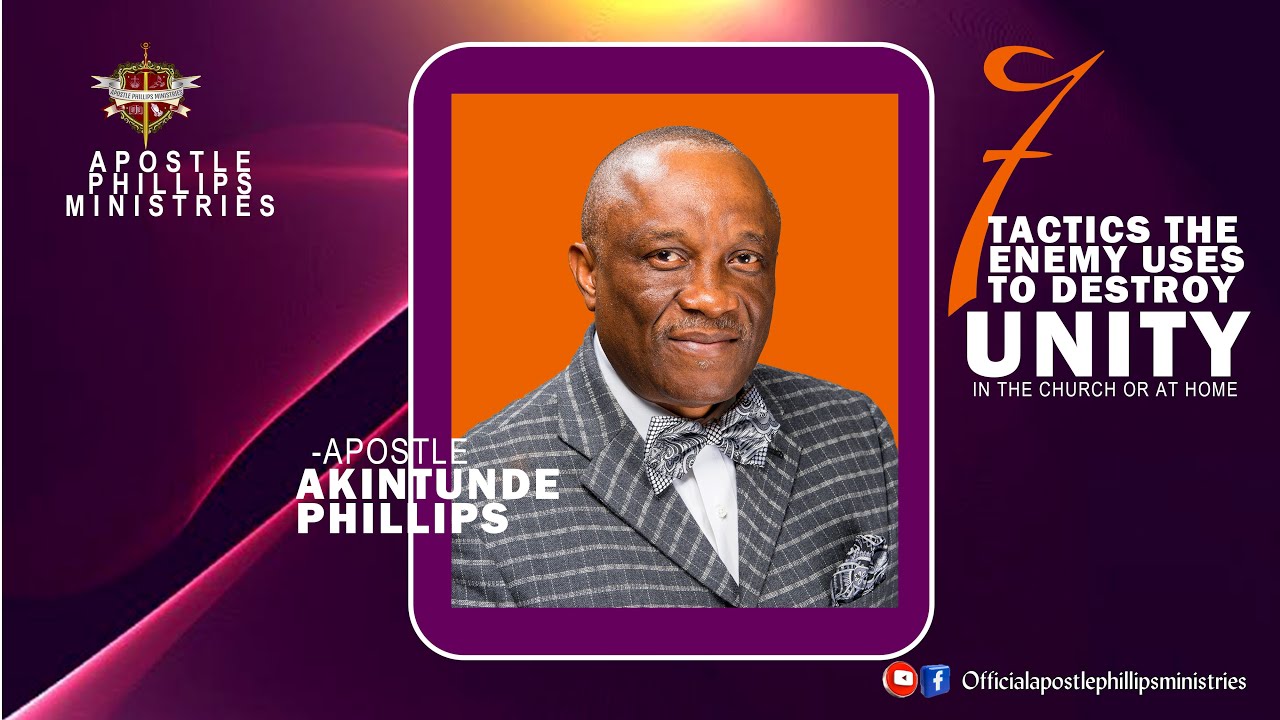 7 TACTICS THE ENEMY USES TO DESTROY UNITY IN THE CHURCH OR AT HOME BY ...