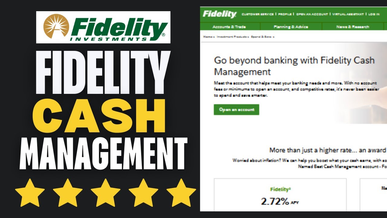 Fidelity Cash Management Account Review - YouTube