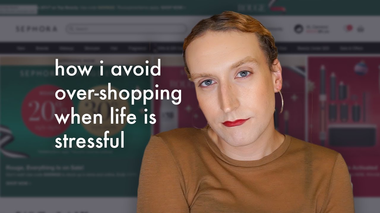 how to fight overconsumption in stressful times - YouTube