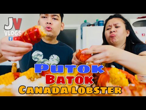 LOBSTER WITH CAJUN SAUCE |MUKBANG |JVVLOGS |BUHAYCANADA - YouTube