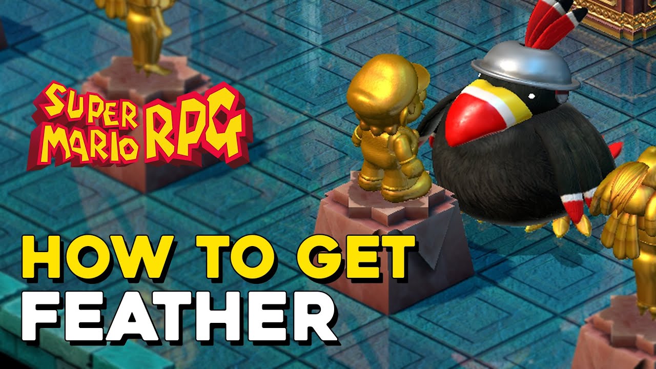 Super Mario RPG Remake How To Get Feather (Missable Accessory) - YouTube