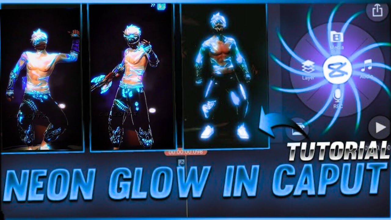 Neon Sharp Glow TUTORIAL in CapCut 🍂 | How To Make Neon Glow In CapCut🔥 | CB EDITX - YouTube