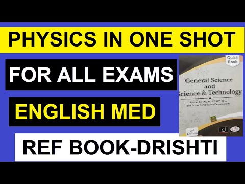 complete physics one shot | drishti physics book | physics master video - YouTube