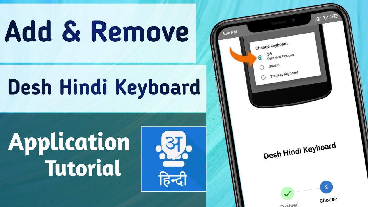 How To Add Remove Desh Hindi Keyboard In Android Phone YouTube