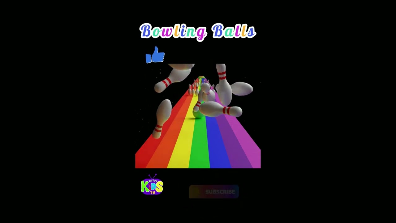 Kutty Kids TV Shorts -Bowling Ball Adventure For Kids | Learn Fruits ...