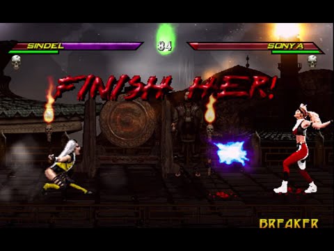Sindel VS Sonya - Mortal Kombat Kollection 2025 Gameplay