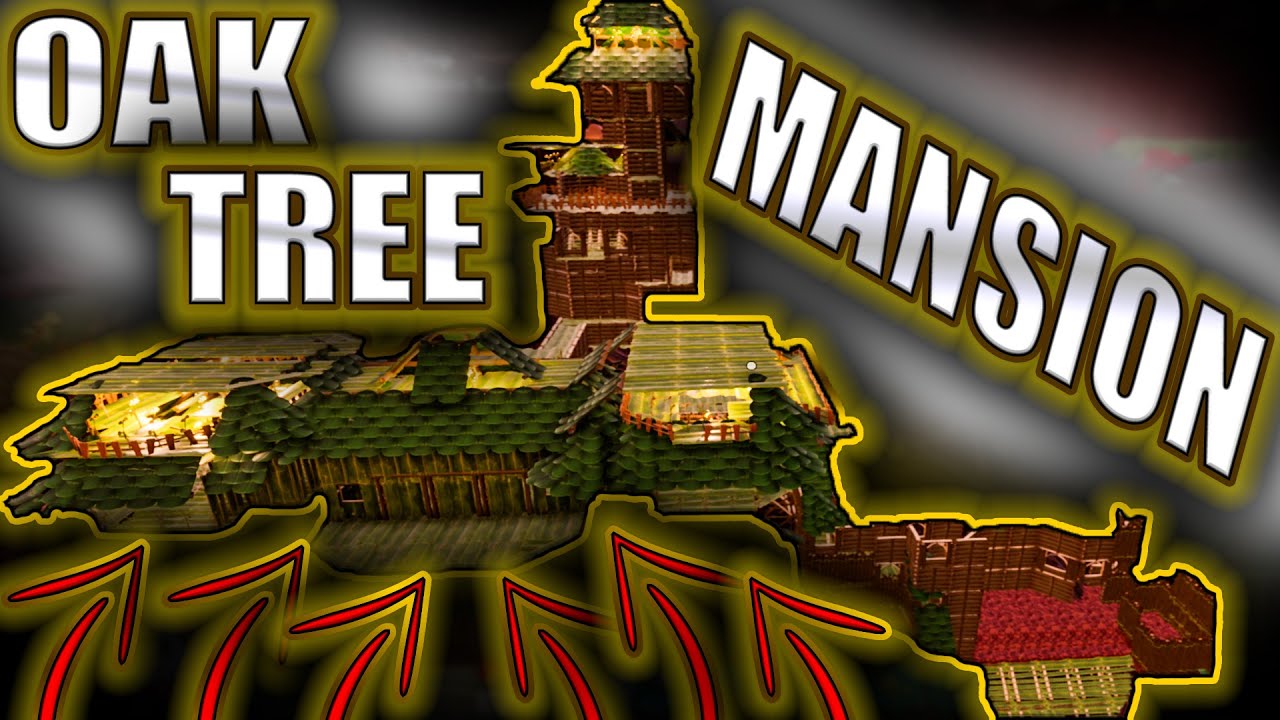 Grounded Base MANSION(OAK TREE MANSION)SOLO Grounded Mansion Tour ...
