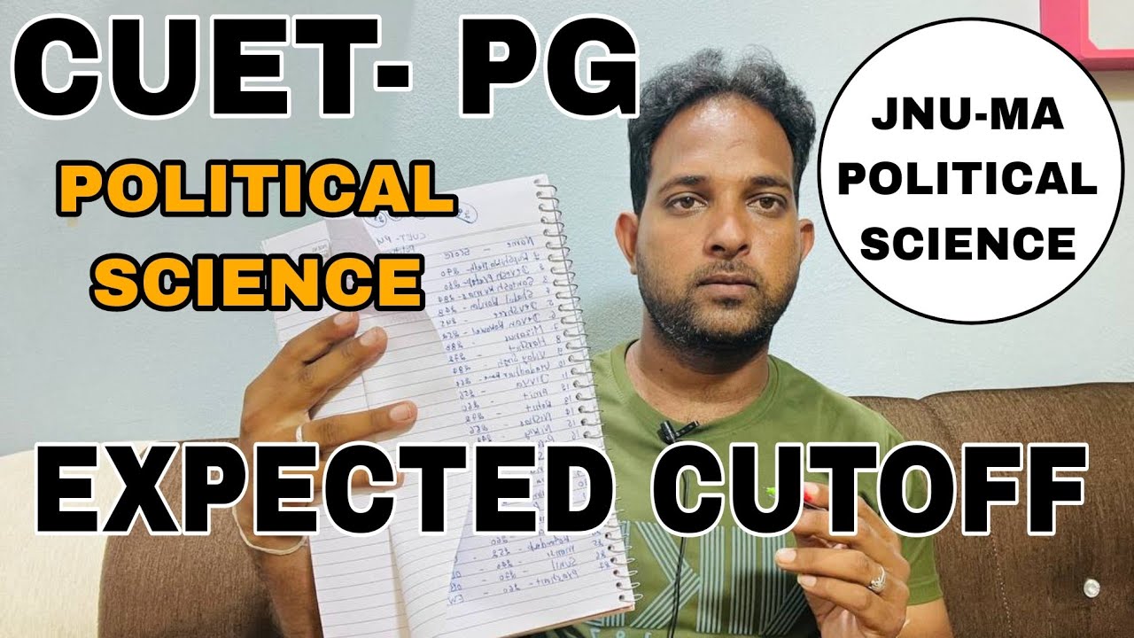 CUET PG Political Science Expected Cutoff || PGQP42 JNU Expected Cutoff ...