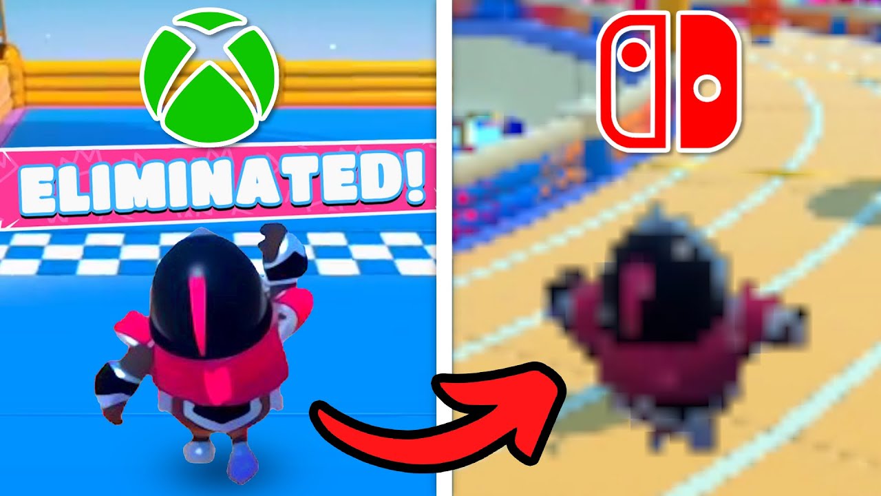 Fall Guys Lose = Switch Platform - YouTube