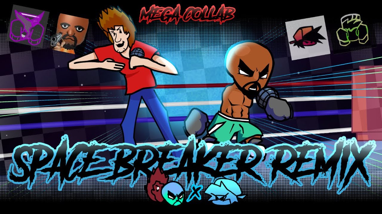 SPACE BREAKER REMIX | MEGA COLLAB | FANCHART | (FNF Shaggy and Matt ...