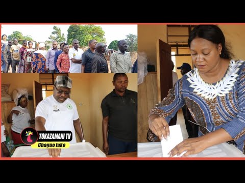 🔴DC NGOLLO MALENYA AONGOZA UPIGAJI KURA NAMTUMBO,MSIMAMIZI WA UCHAGUZI ...