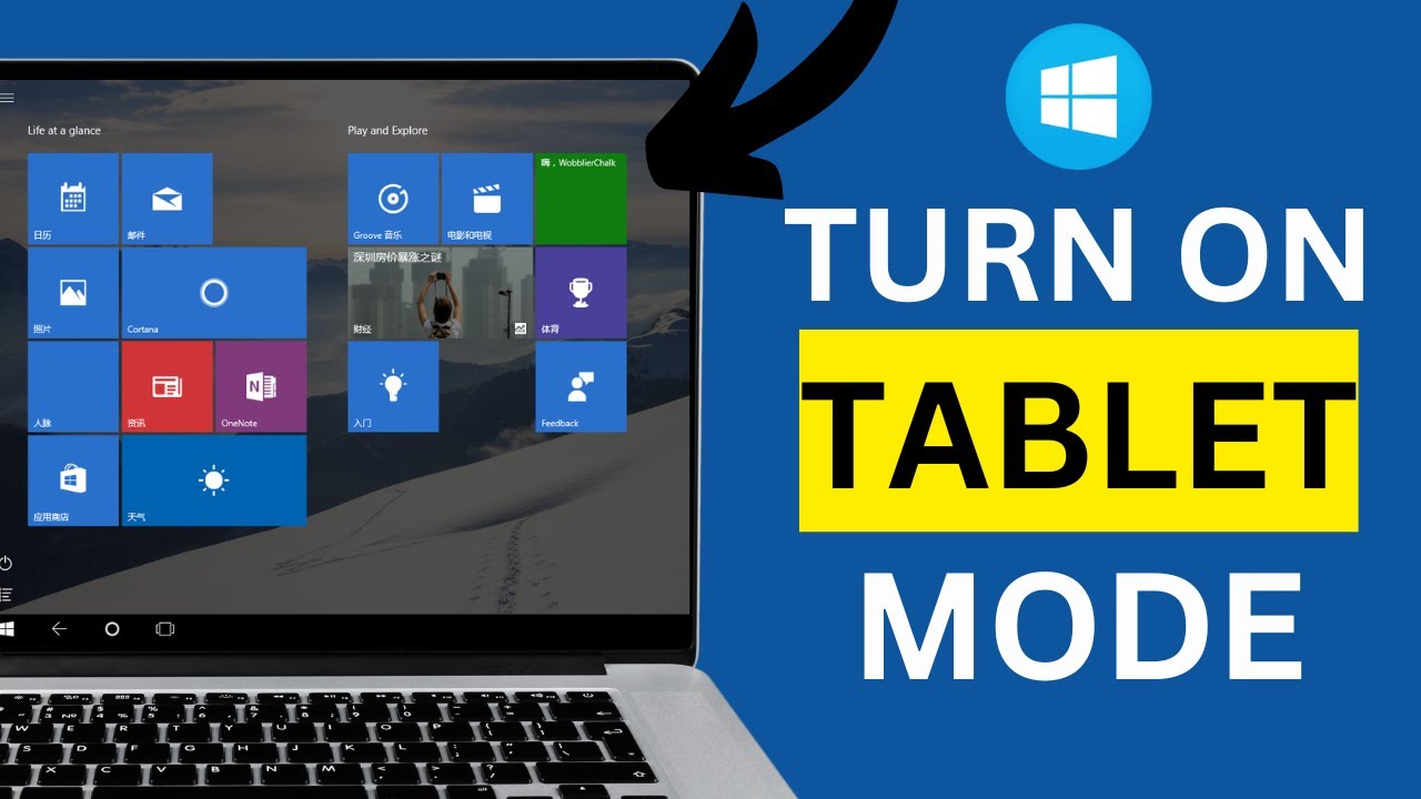 How to Turn On or Off Tablet Mode on Windows 10 | Windows Tablet Mode ...