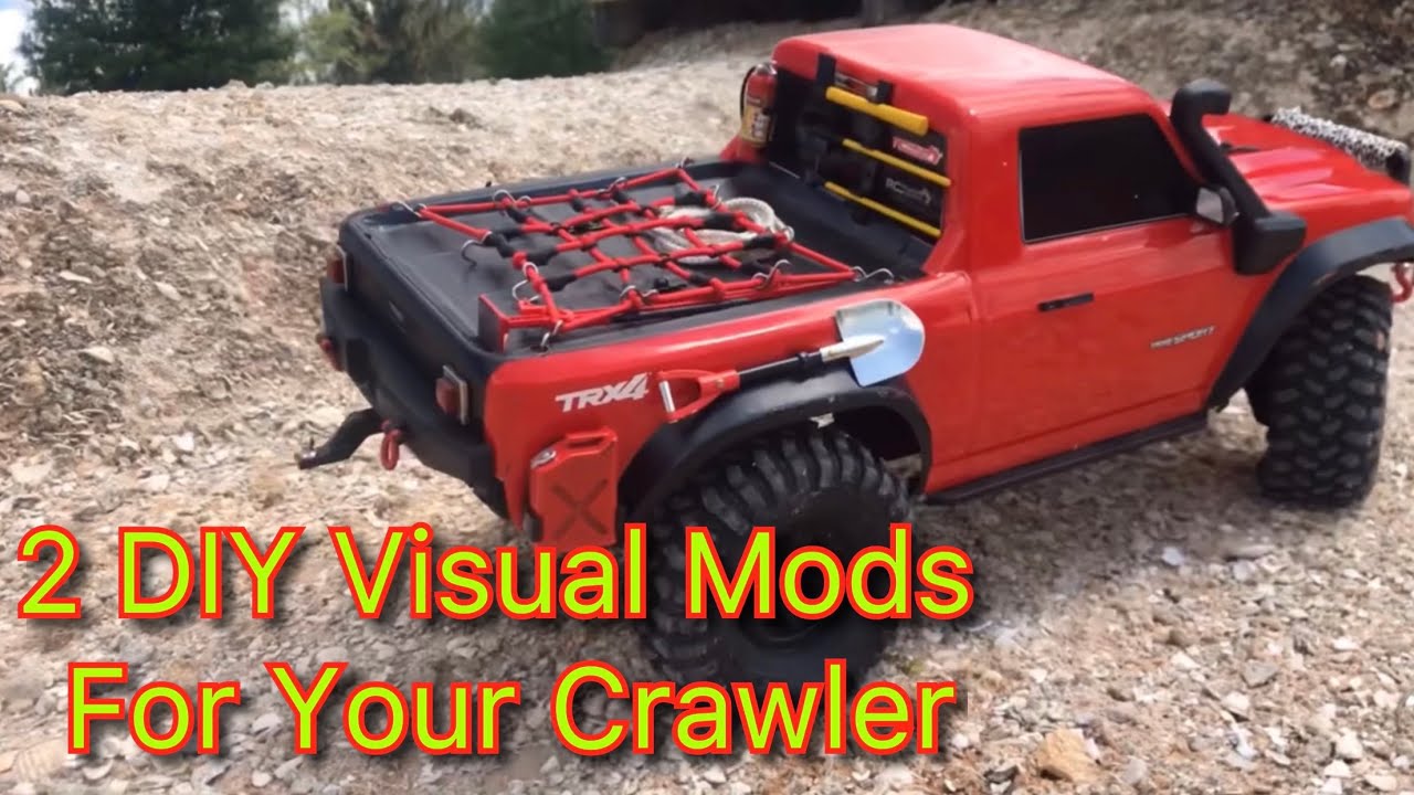 TRX4 SPORT (DIY Visual Mods) MUST SEE!! - YouTube