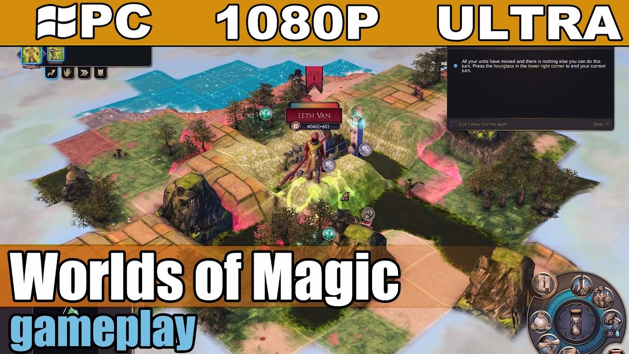 Worlds of Magic gameplay HD [PC - 1080p] - Turn Based Fantasy Strategy ...
