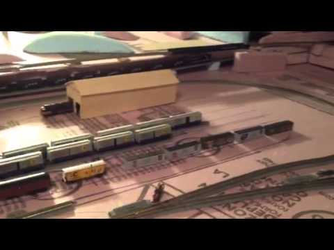 Appalachian model railroad update - YouTube