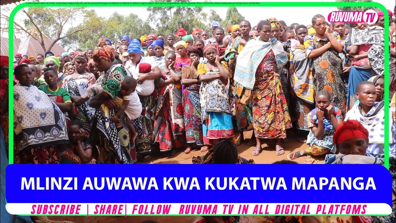 🔴MLINZI AUWAWA KWA KUKATWA MAPANGA - YouTube