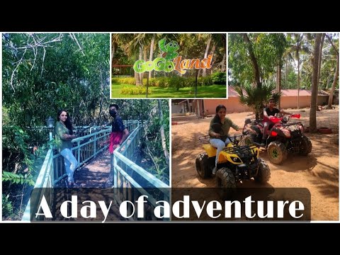 A Day in Gogo Land / Resort and Adventurous sports | Poovar | # ...