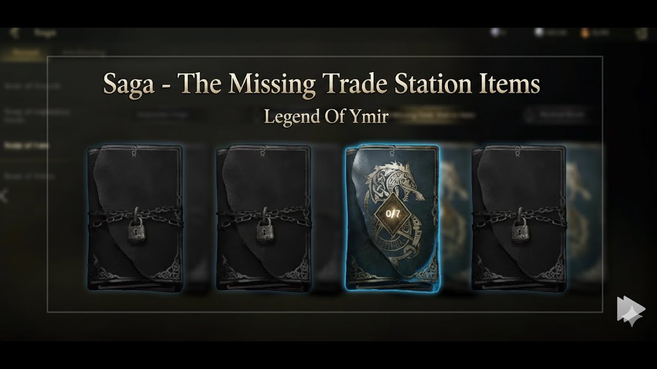 Legend of Ymir: How to Find The Missing Trade Station Items (Saga Guide ...