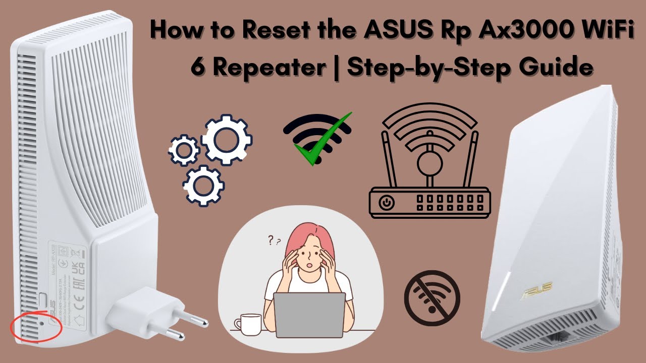 How to Reset the ASUS Rp Ax3000 WiFi 6 Repeater | Step-by-Step Guide - YouTube