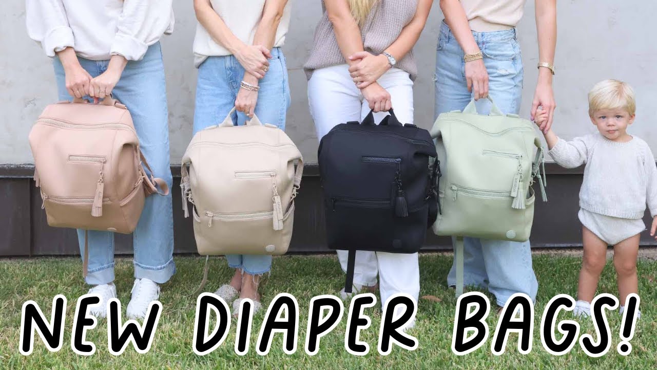 Introducing Our BRAND NEW Diaper Bags! - YouTube