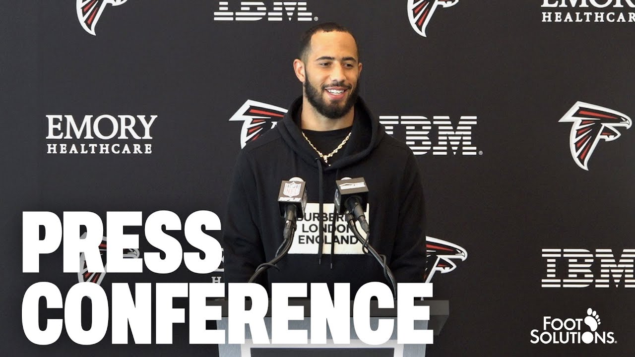 Jessie Bates III & Chris Lindstrom press conference | Atlanta Falcons ...