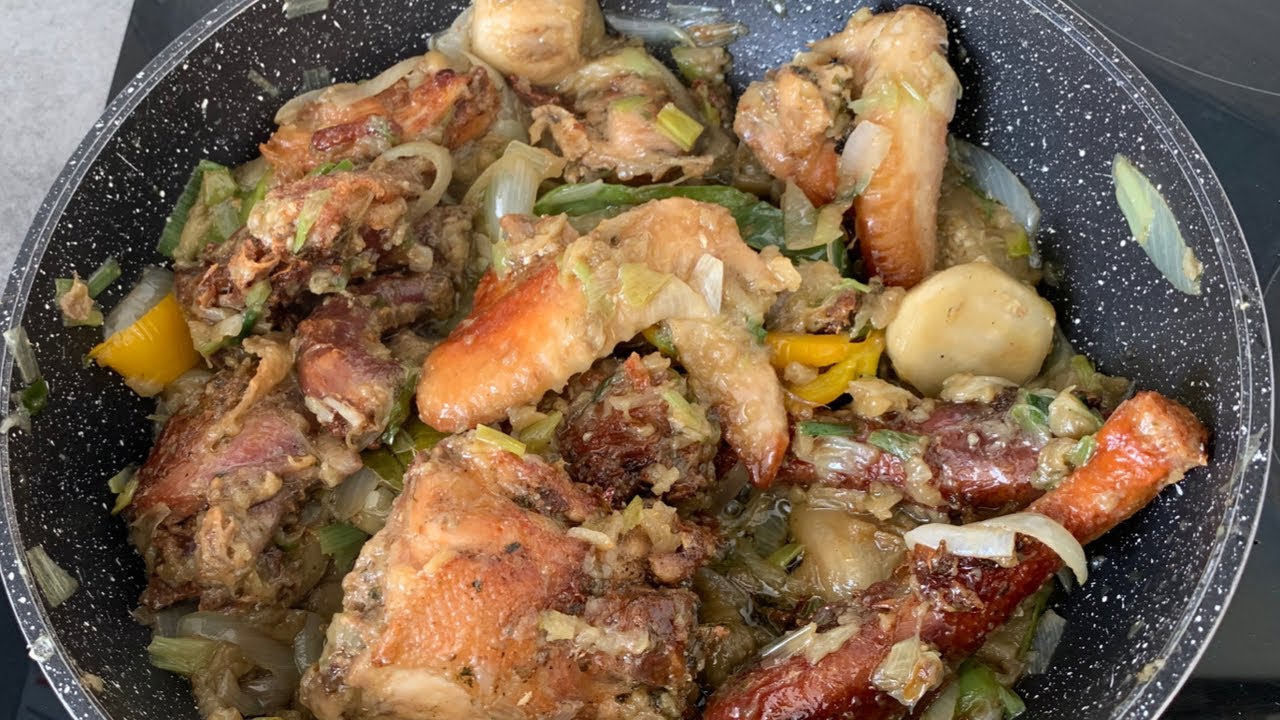 POULET DURE: préparer avec moi…. avec sa SAUCE Spéciale - YouTube