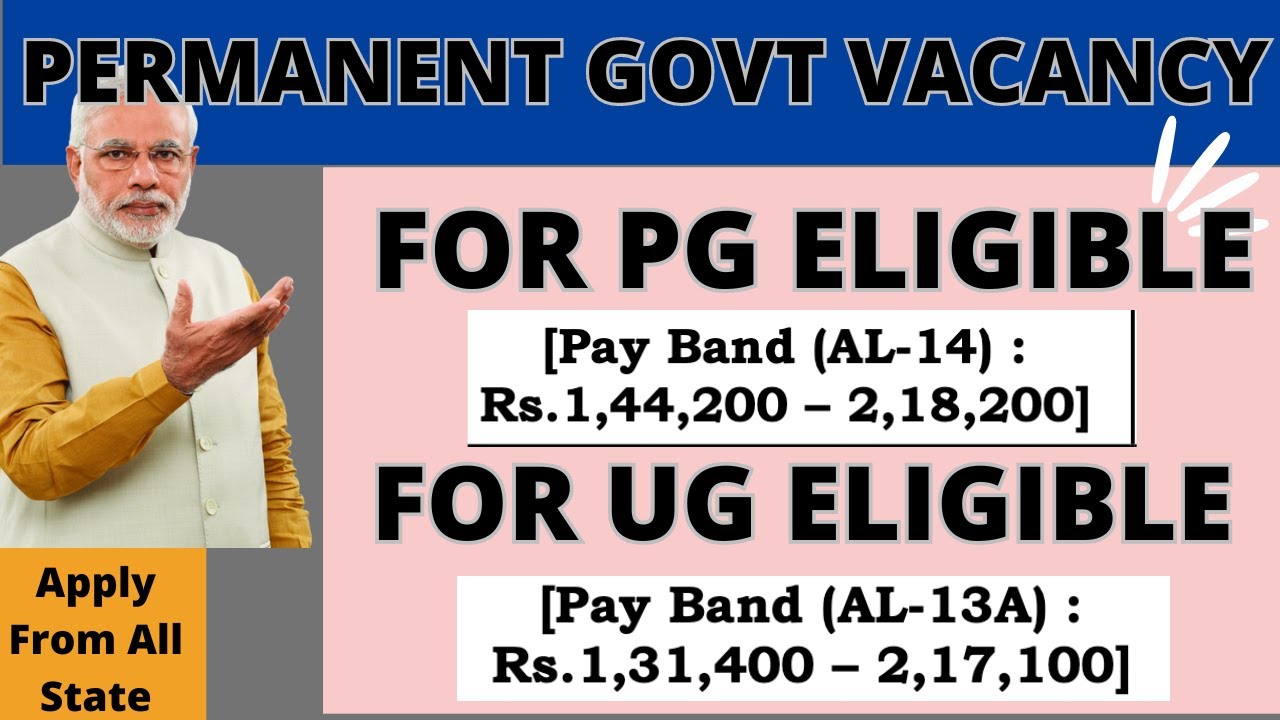 With PG Gets(Rs1,41,100 pm)|With UG Gets(Rs 73,378 pm)|Permanent ...