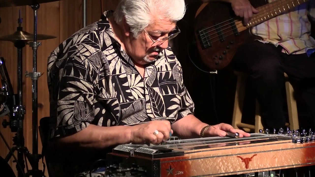 Bert Rivera... Tenderly... Austin Steel Guitar Co-op July Meeting - YouTube