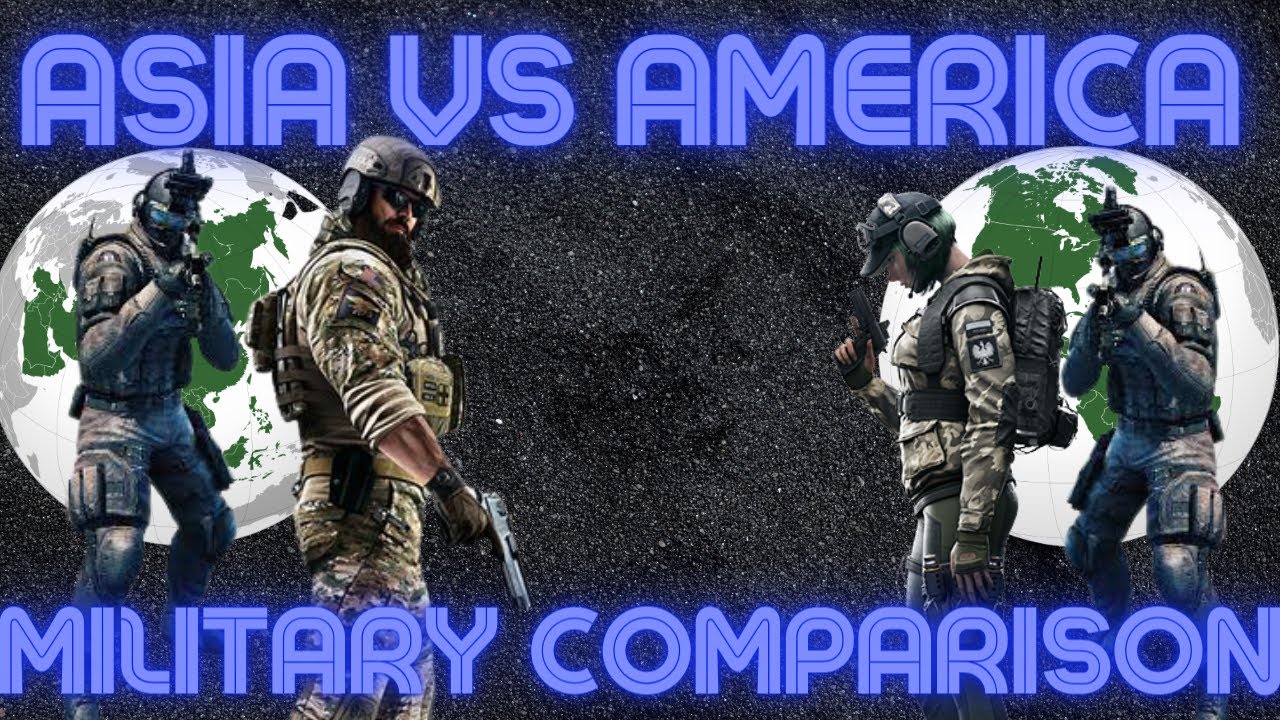 ASIA VS AMERICA MILITARY POWER COMPARISON | MILITARY STATS - YouTube
