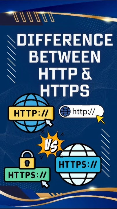 Difference between HTTP & HTTPS #study #http #https #differnce #cs #education #yt #networking # ...