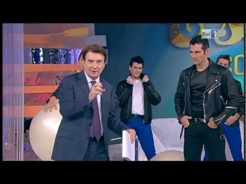 Roger Mazzeo & Justine Mattera (Paolo Limiti-E state con noi in TV) GREASE 09 08 2012