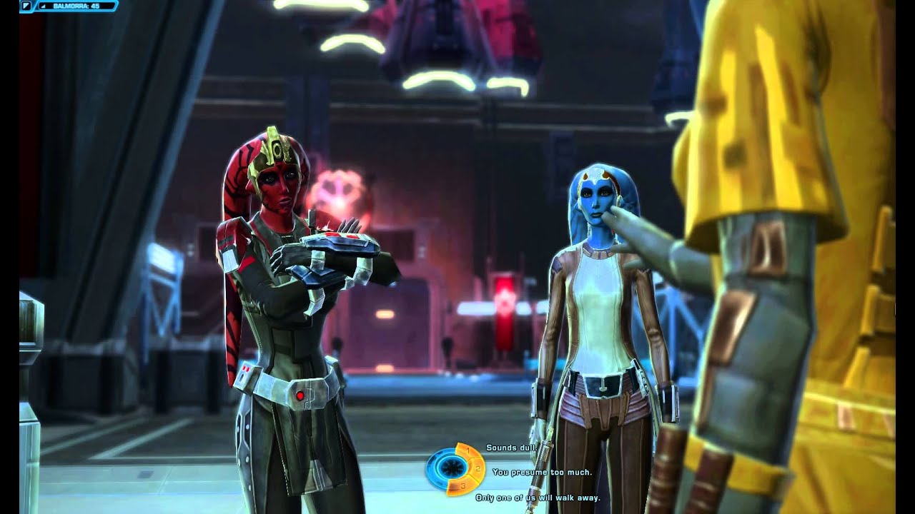[SWTOR] Sith warrior storyline part 61 - Jedi agent - YouTube