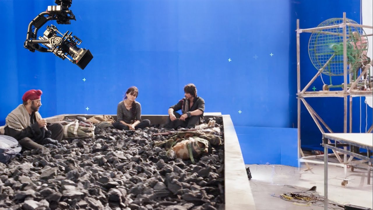 Dunki Movie Behind The Scenes | Making Of | VFX Breakdown | Real ...