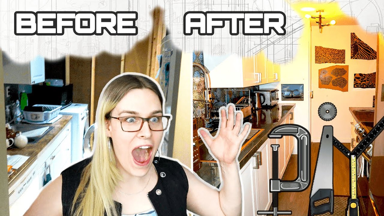 Trans Woman DIY Builds Dream Home - YouTube