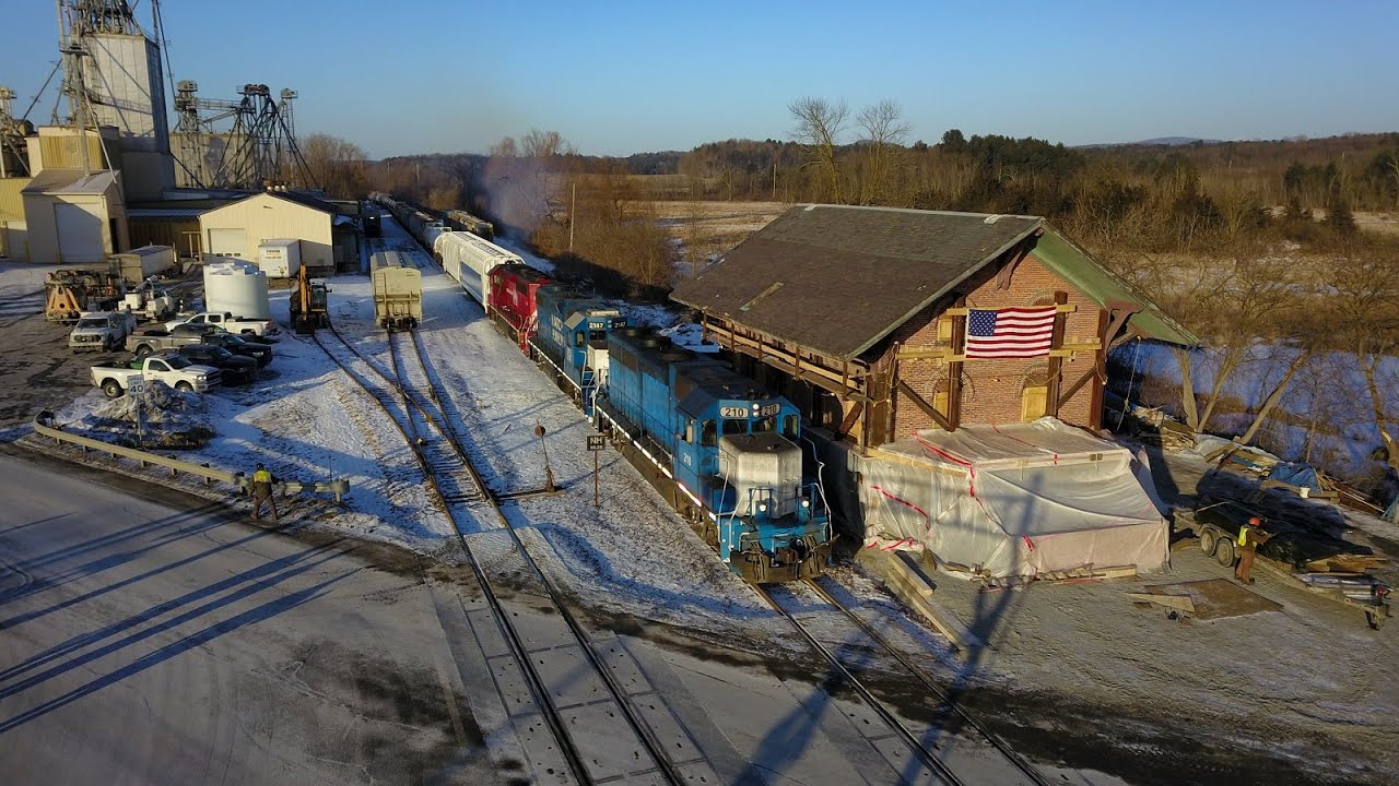 Chasing the Last BDRD to ever pass the New Haven Junction Depot - YouTube