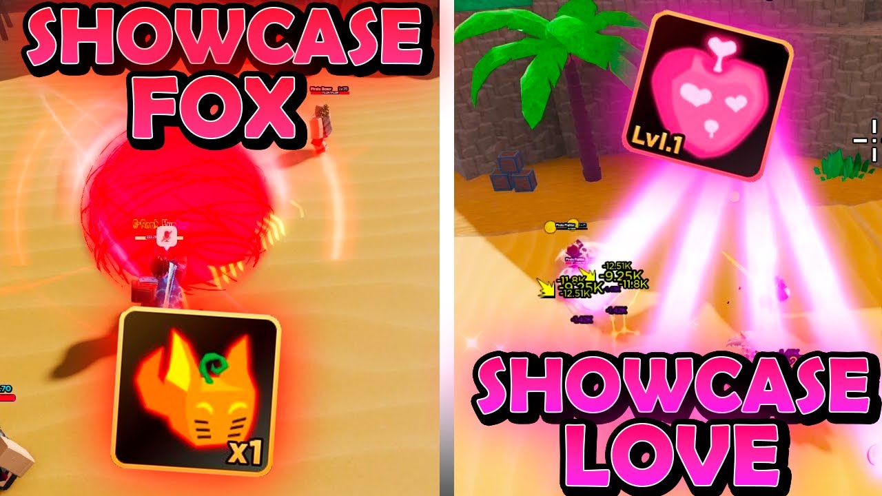 Anime Dungeon Fighters All Fruits Showcase!! - Roblox - YouTube