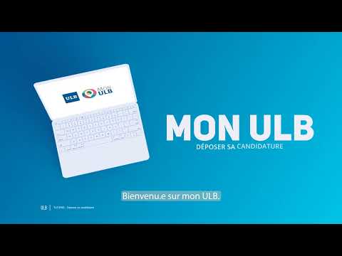 Tutoriel : Remplir le formulaire de candidature MonULB