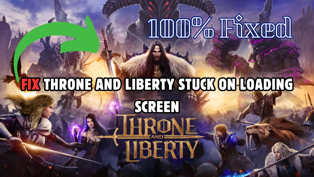How To Fix Throne and Liberty Stuck on Loading Screen - YouTube