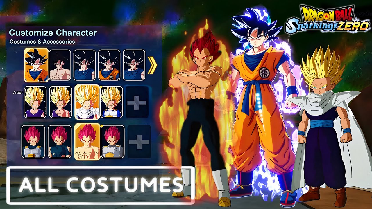 FULL Character Customization & Accessories UNLOCKED in DRAGON BALL ...