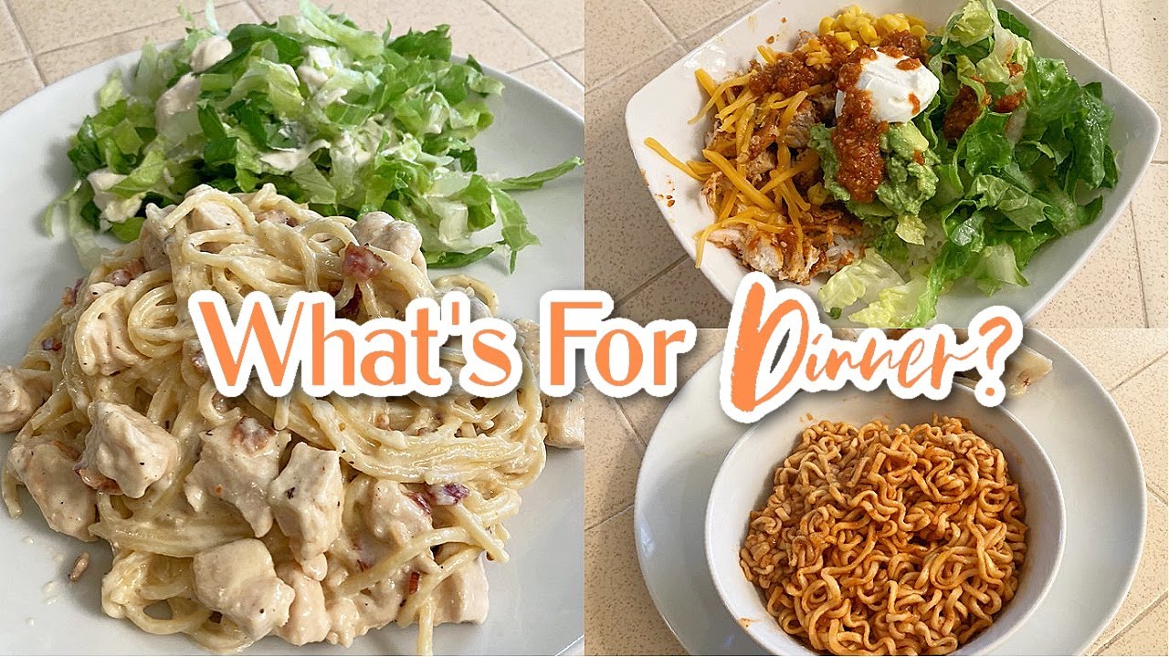 What's For Dinner? | Realistic & Easy Budget Friendly Family Meal Ideas ...