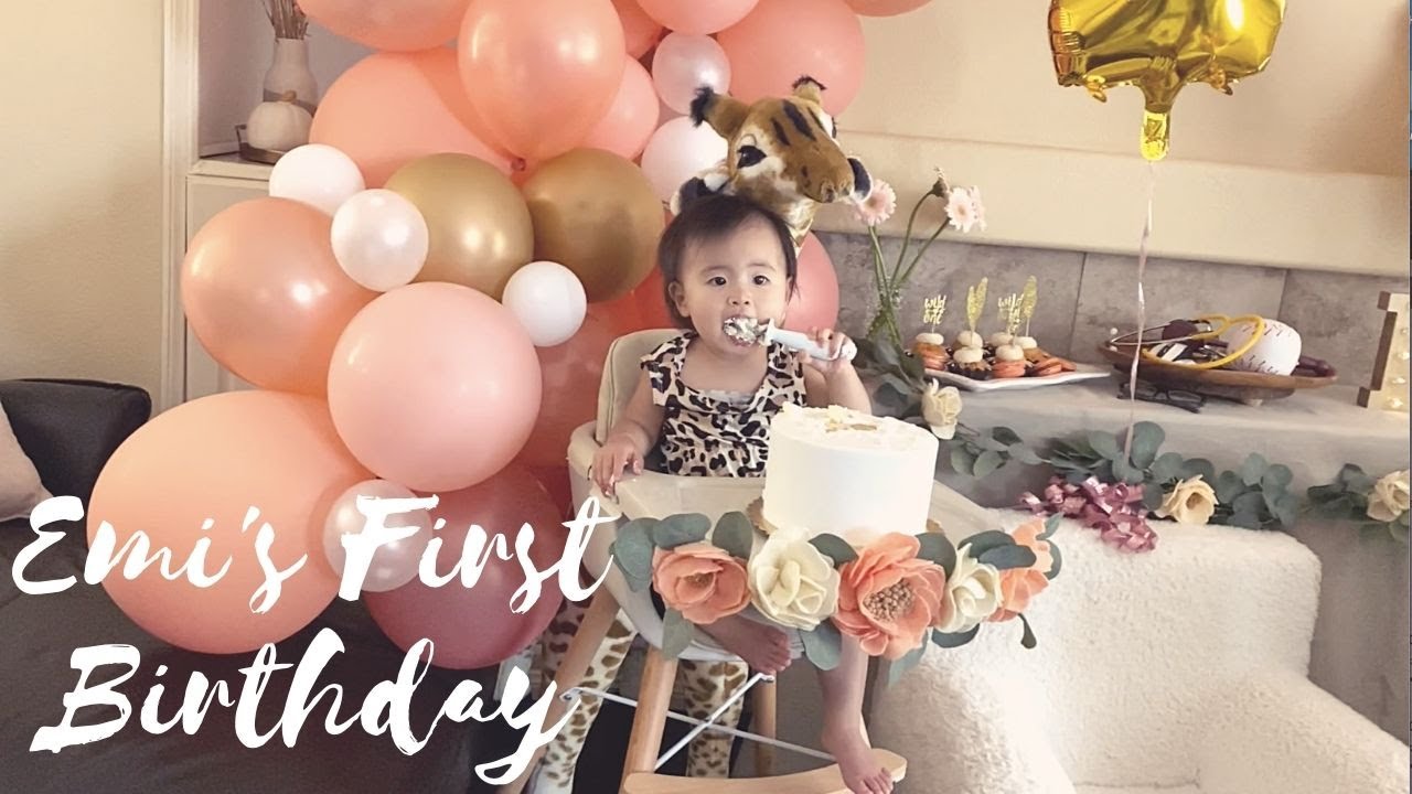 Emi's First Birthday - YouTube