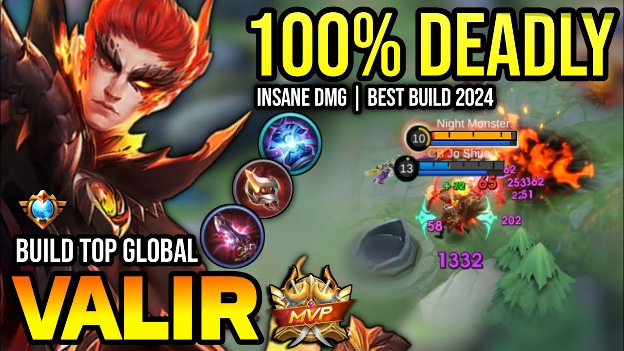 VALIR BEST BUILD 2024 | BUILD TOP GLOBAL VALIR GAMEPLAY | MOBILE ...