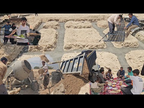Building the Dream! Master Builders Join to Prepare Our House Foundation 🏠💪