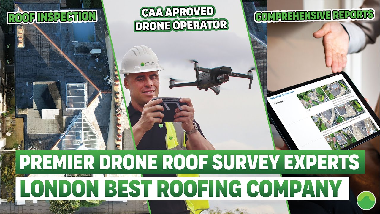 Drone Roof Surveys In London: Advanced Roof Inspection Services - YouTube