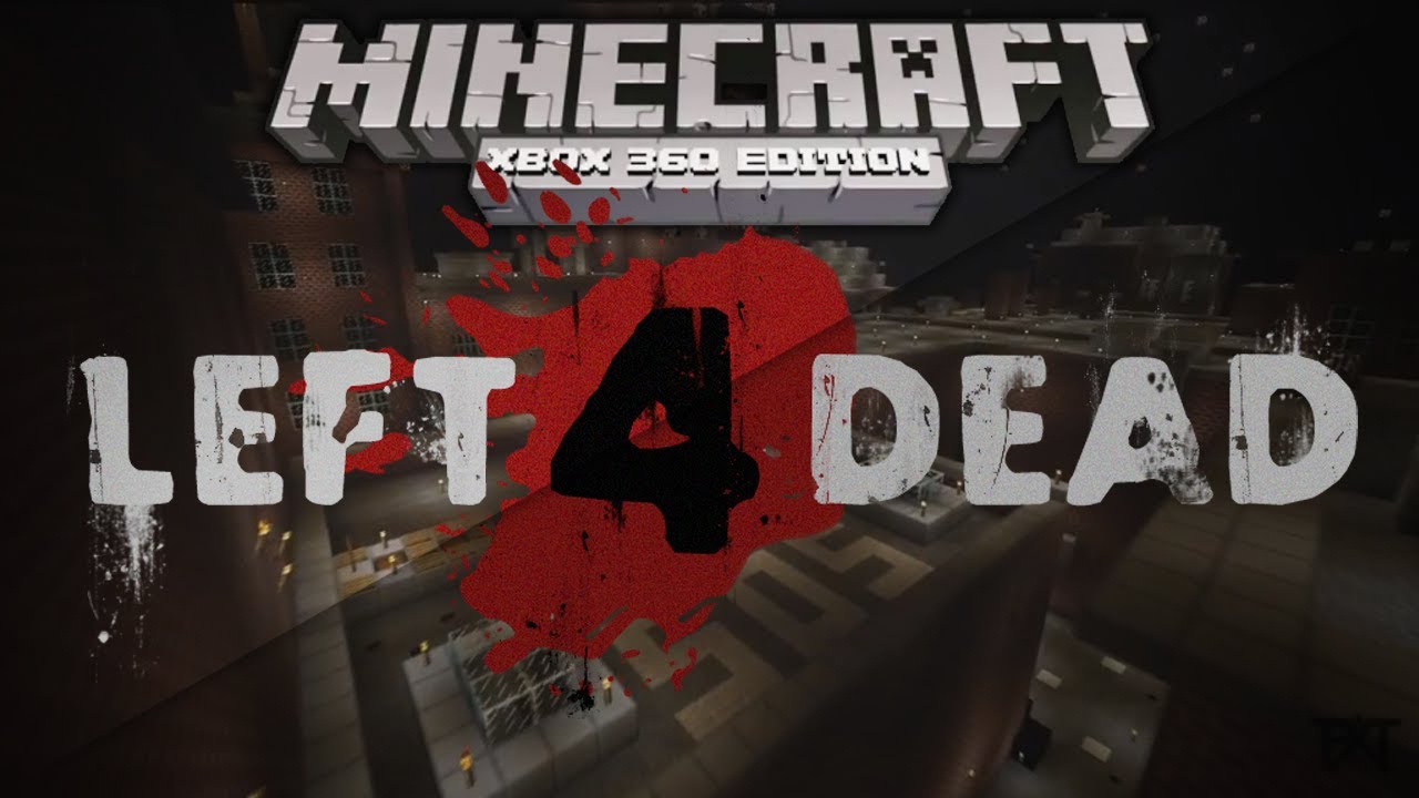 Minecraft Xbox: LEFT 4 DEAD No Mercy - Survival Map (w/ Download) - YouTube