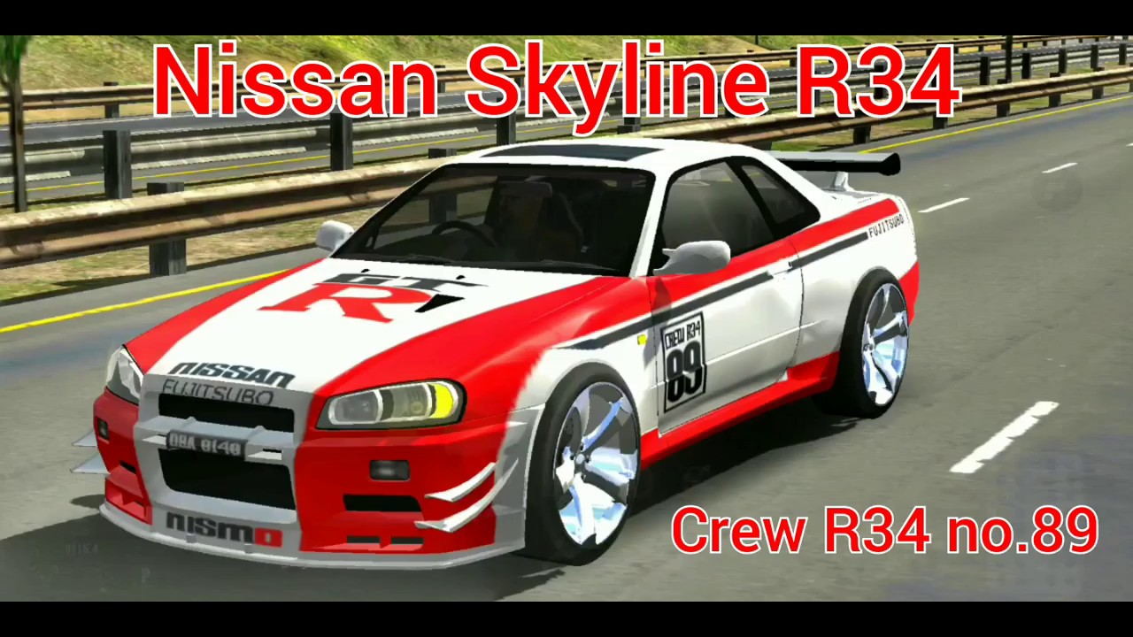 Car Parking Multiplayer Nissan Skyline R34 Simple Design - YouTube