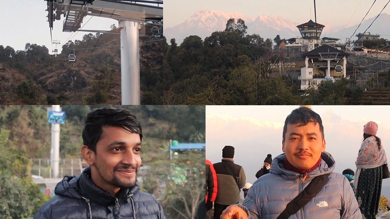 Annapurna Cable Car Pokhara | Lakeside to Sarangkot Pokhara - YouTube