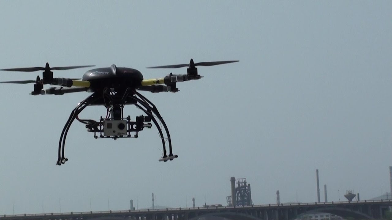XAircraft UAV X650 V4 Quadcopter 2nd Test Flight - YouTube